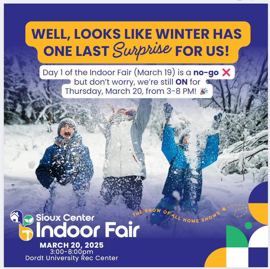 Indoor Fair - Sioux Center Chamber of Commerce